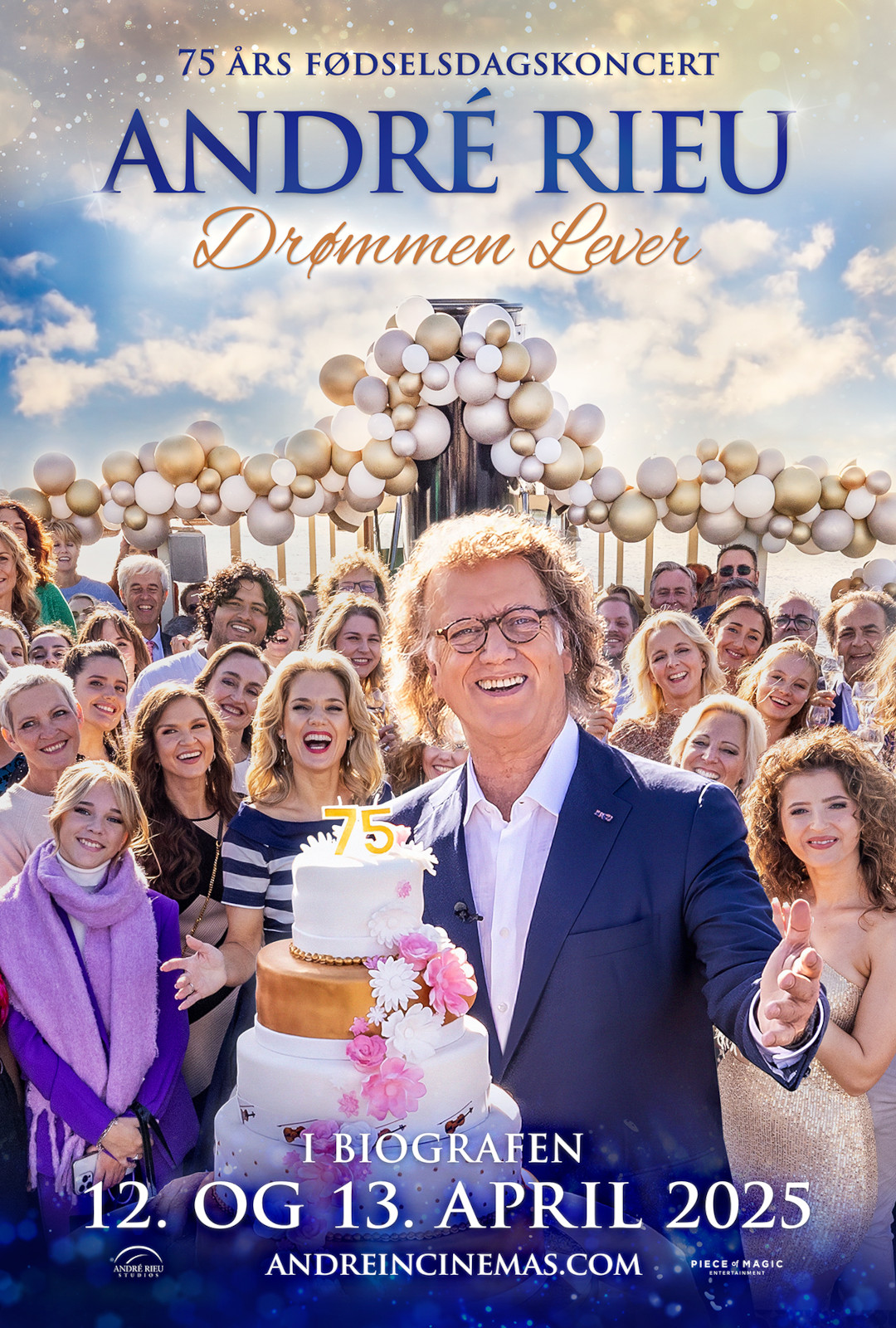 André Rieus 75 års fødselsdagskoncert: Drømmen le. | Kino Ros Torv
